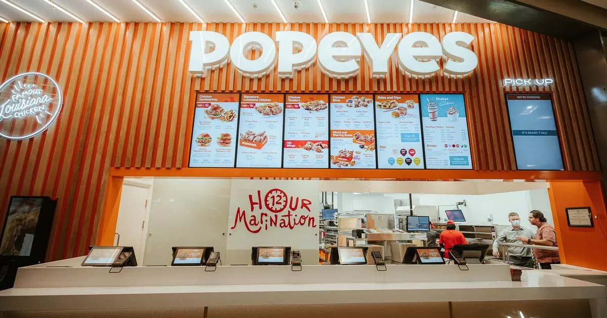 Popeye's Restaurant Lincoln | Dawber Williamson Ceilings Ltd